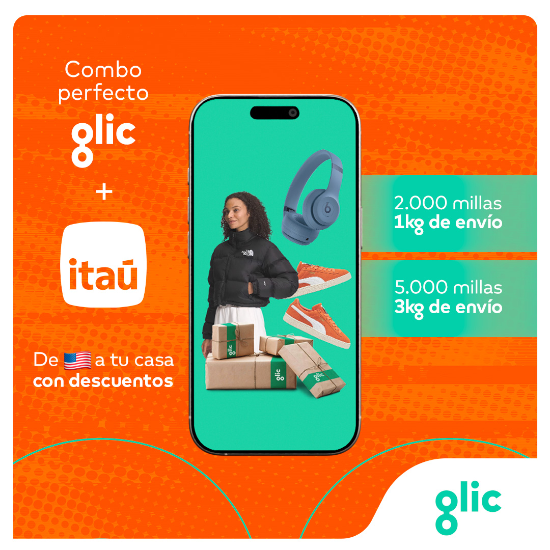 Glic • Comprá en USA., disfrutalo acá.