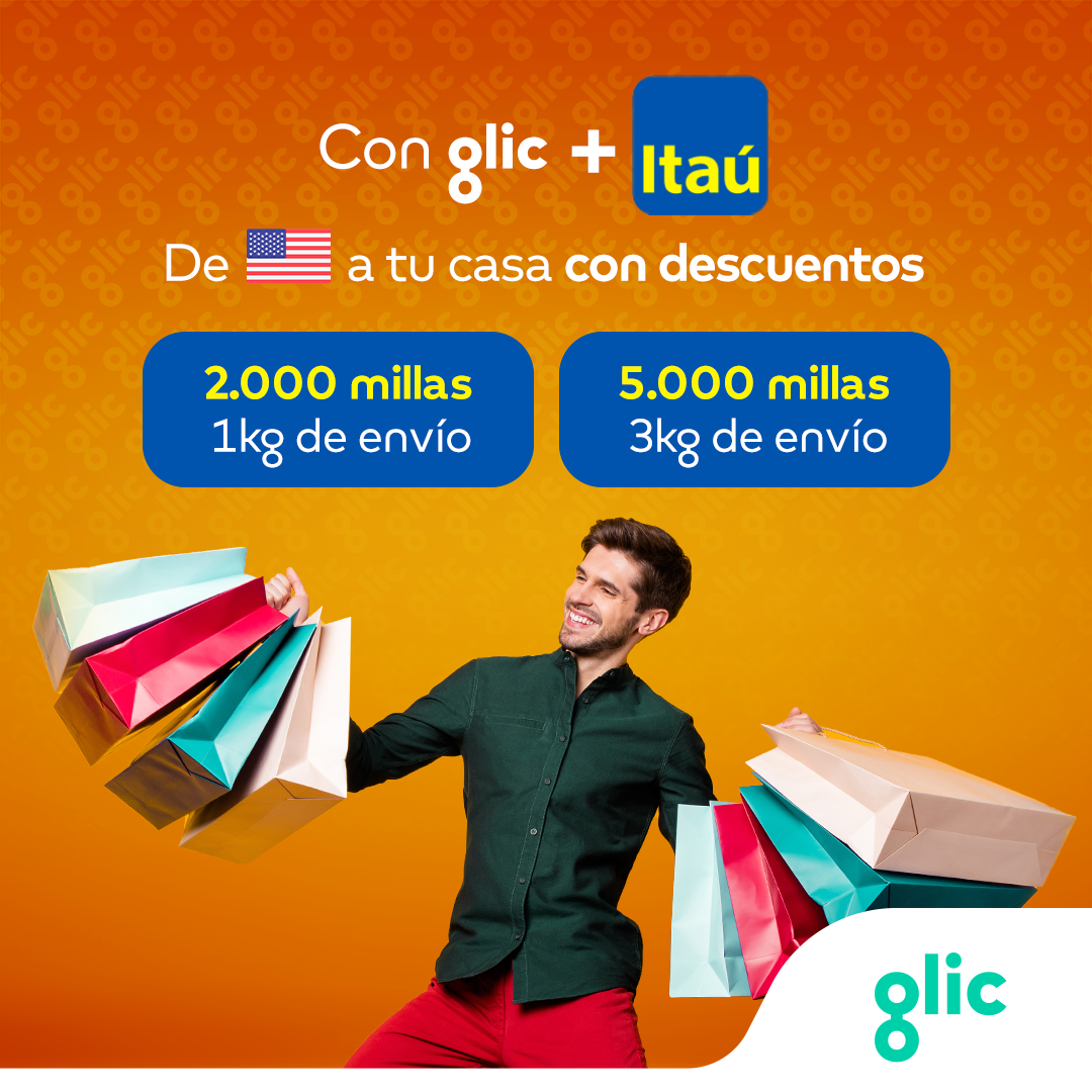 Glic • Comprá en USA., disfrutalo acá.